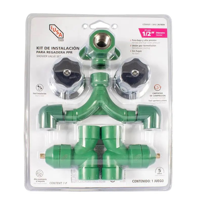 KIT REGADERA PPR IUSA PLUS – EL CRUCERO DE TEHUACAN S DE RL DE CV RFC ...